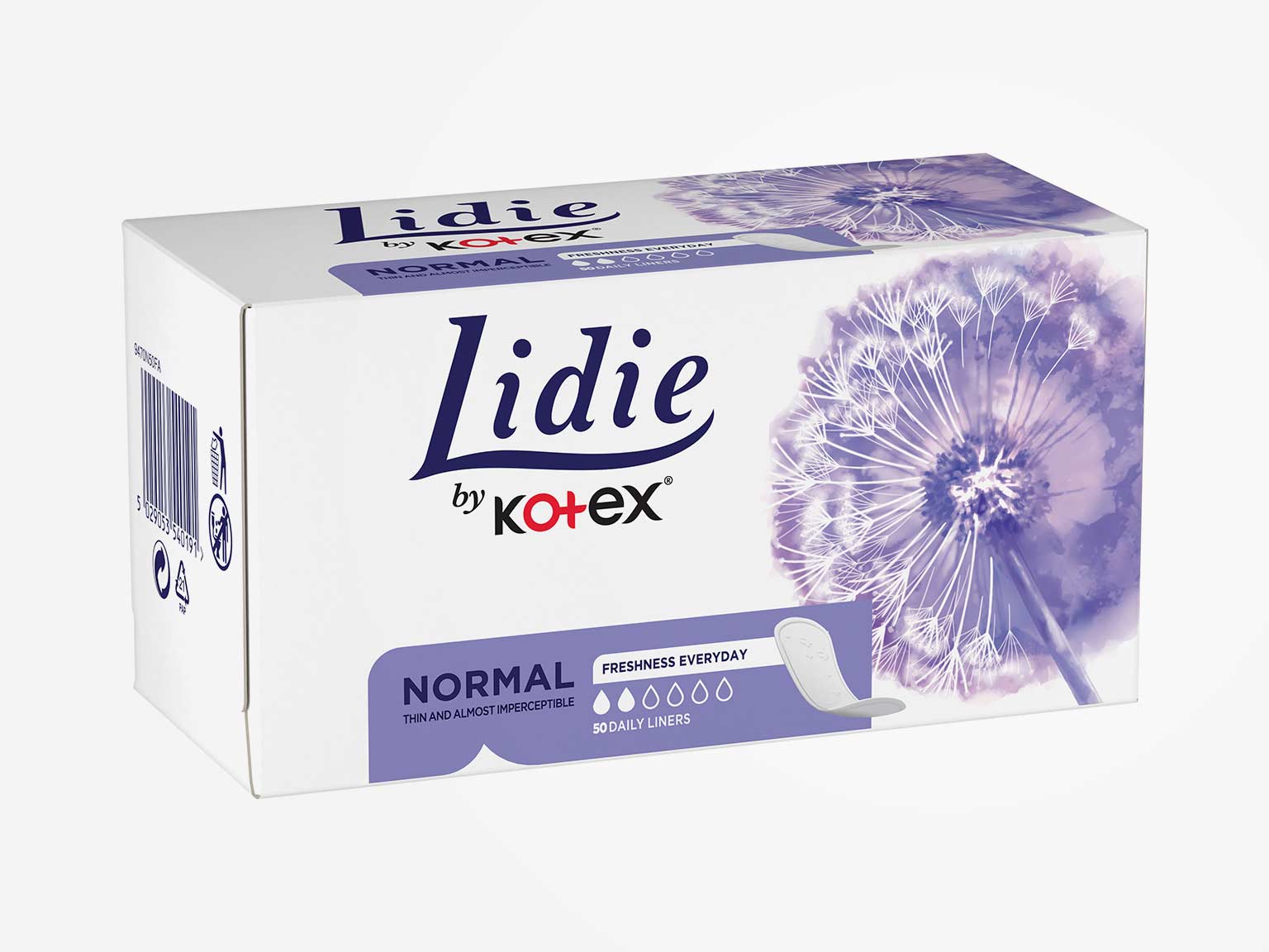 Slipové vložky Kotex Lidie Normal | Kotex
