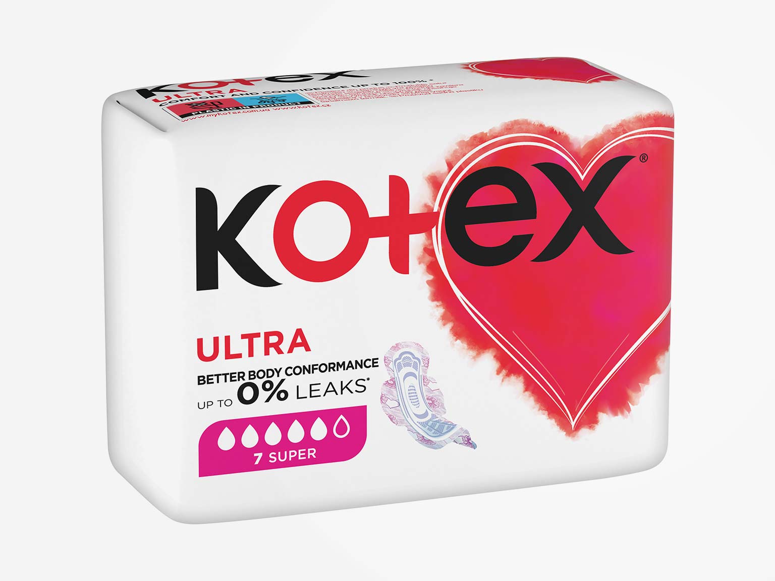 Menstruační vložky Kotex Ultra Super